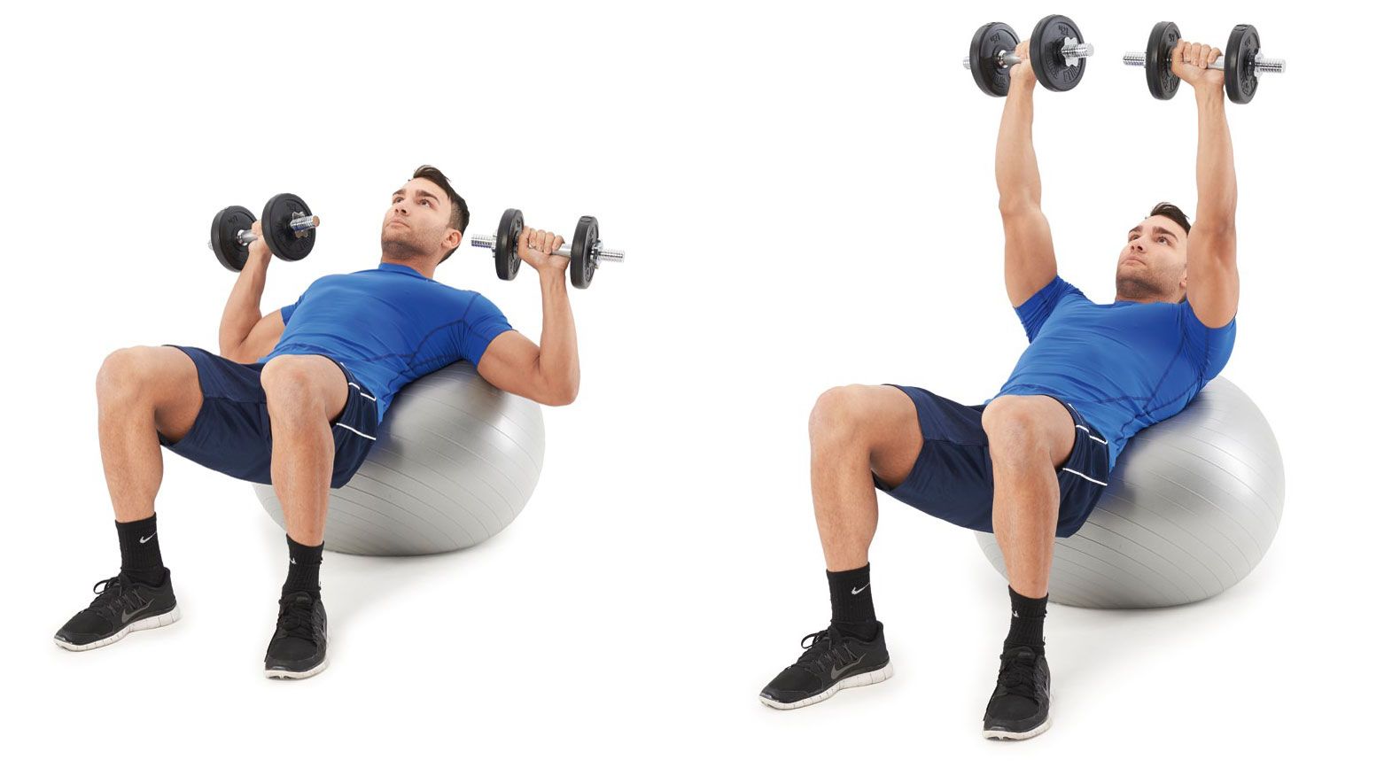 How to use a Swiss ball: A guide to using exercise balls for workouts ...