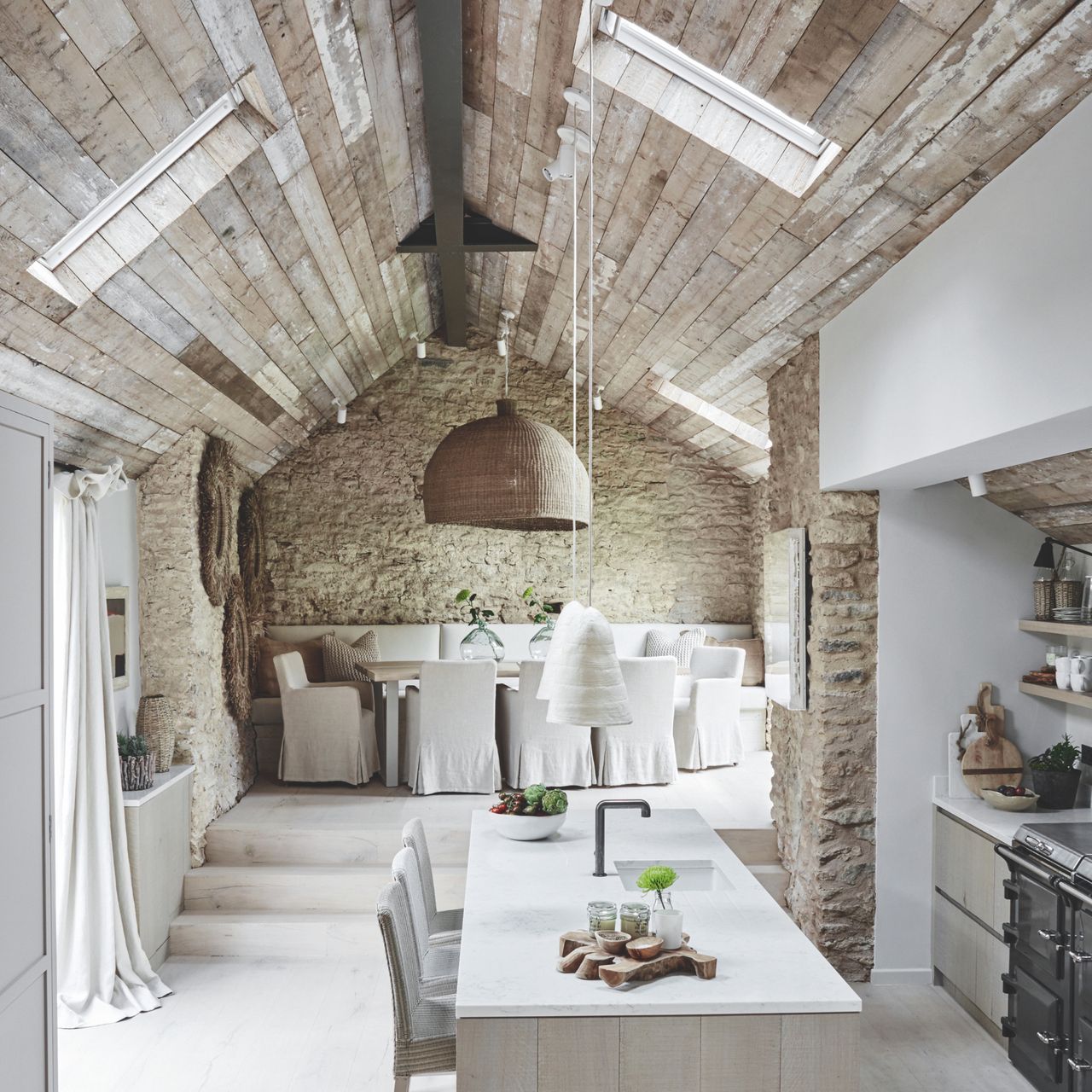 28 rustic kitchen ideas for one-off rural charm | Ideal Home