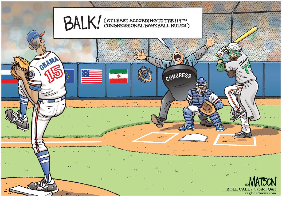 Obama cartoon World Congress Iran | The Week