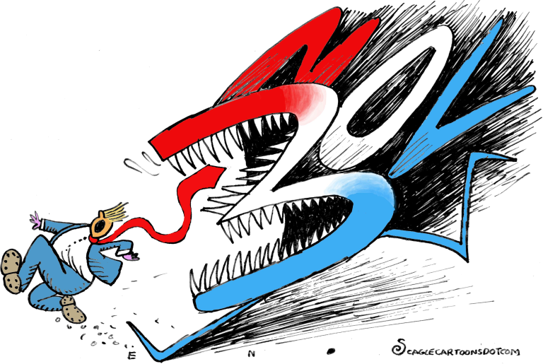 Political Cartoon U.S. Trump 2020 | The Week