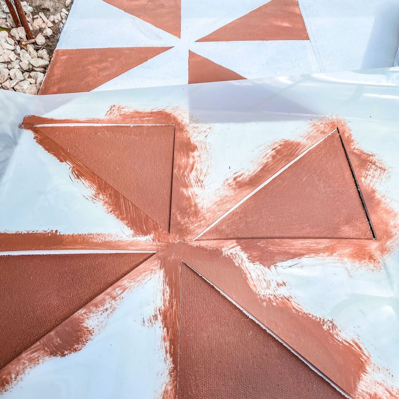 Can you paint paving slabs? Expert advice on trying it at home | Ideal Home