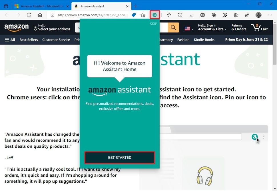 How to use Microsoft Edge to shop smarter on Amazon Prime Day | Windows ...