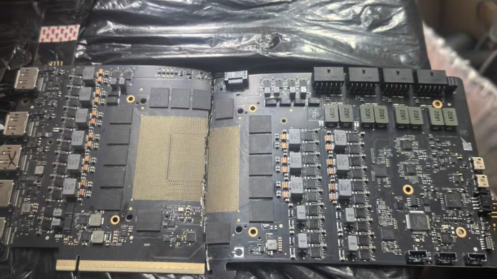 Nvidia RTX 5090 prototype surfaces with four 16-pin power connectors ...