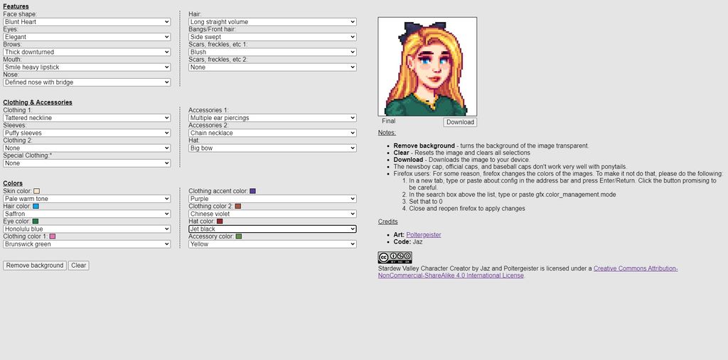 Everyone should use this Stardew Valley portrait creator immediately ...