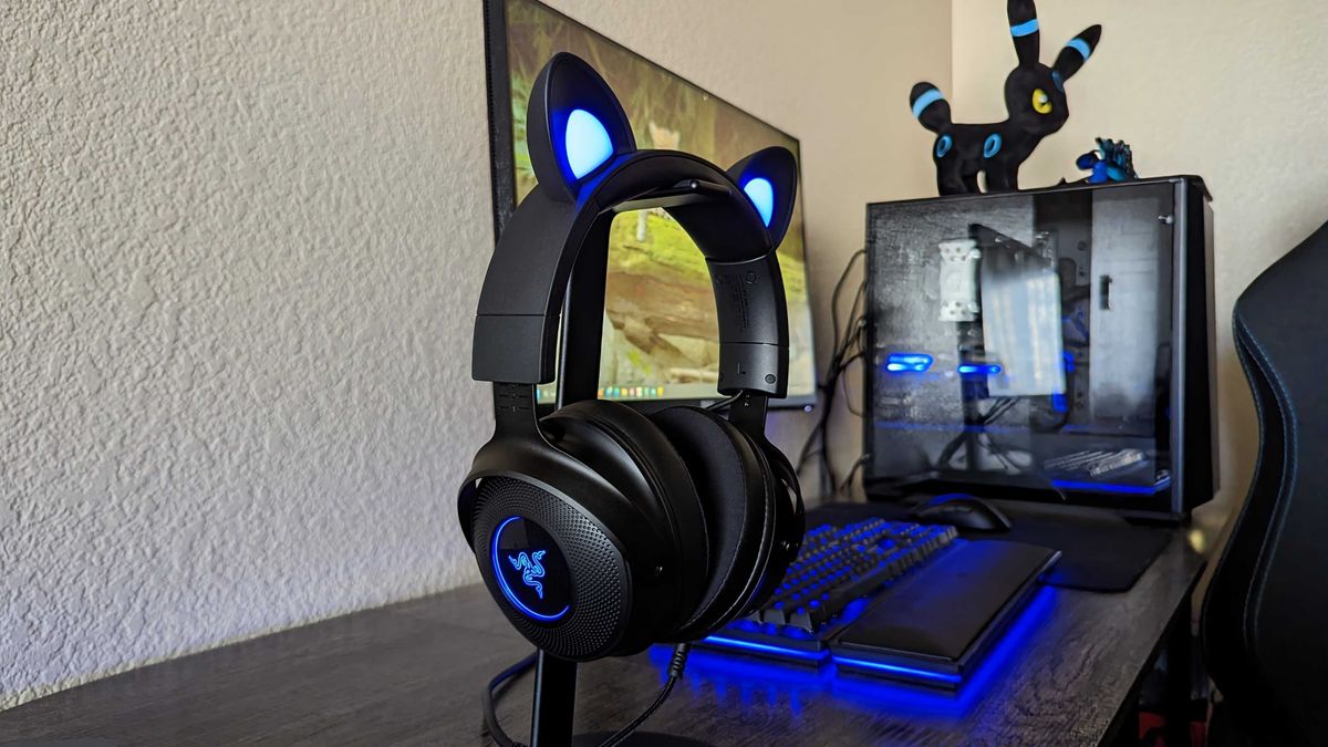 Razer Kraken Kitty V2 Pro PC headset review: Being a gamer never looked ...