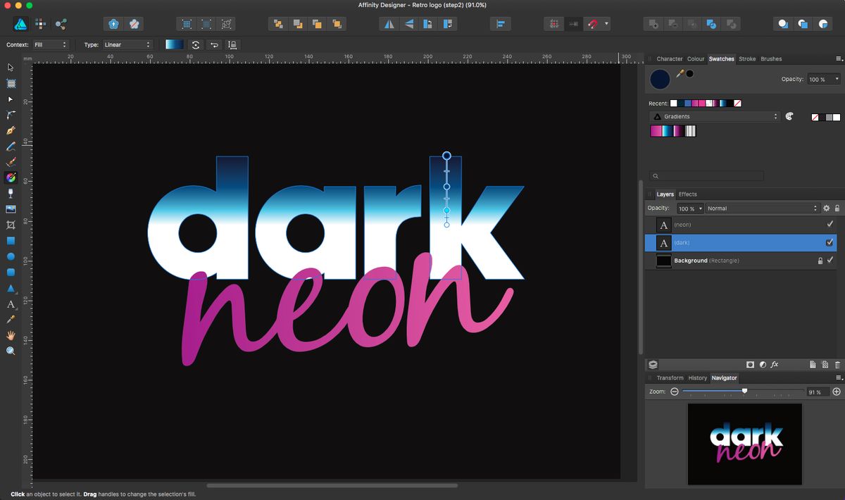 How to create a retro logo with Affinity Designer | Creative Bloq