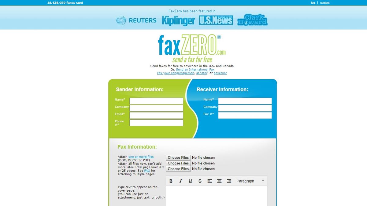 FaxZero review | TechRadar