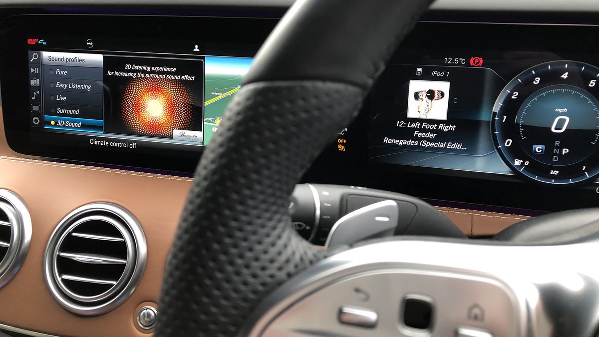 Burmester High-End 3D Surround Soundsystem (2019 Mercedes-Benz S-Class ...