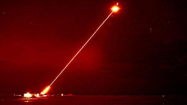 New DragonFire laser weapon can shoot drones out of the sky, UK says ...