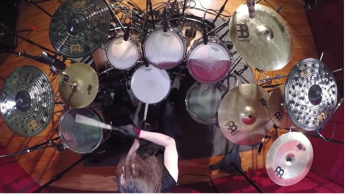 Watch Megadeth's Dirk Verbeuren perform a drum playthrough of The ...