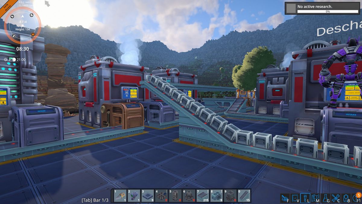 Foundry is a very calm, pleasant building game I'd play if I got tired ...