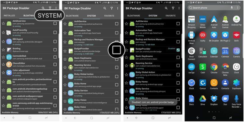 How to disable icon notification badges on the Galaxy Note 8 | Android ...