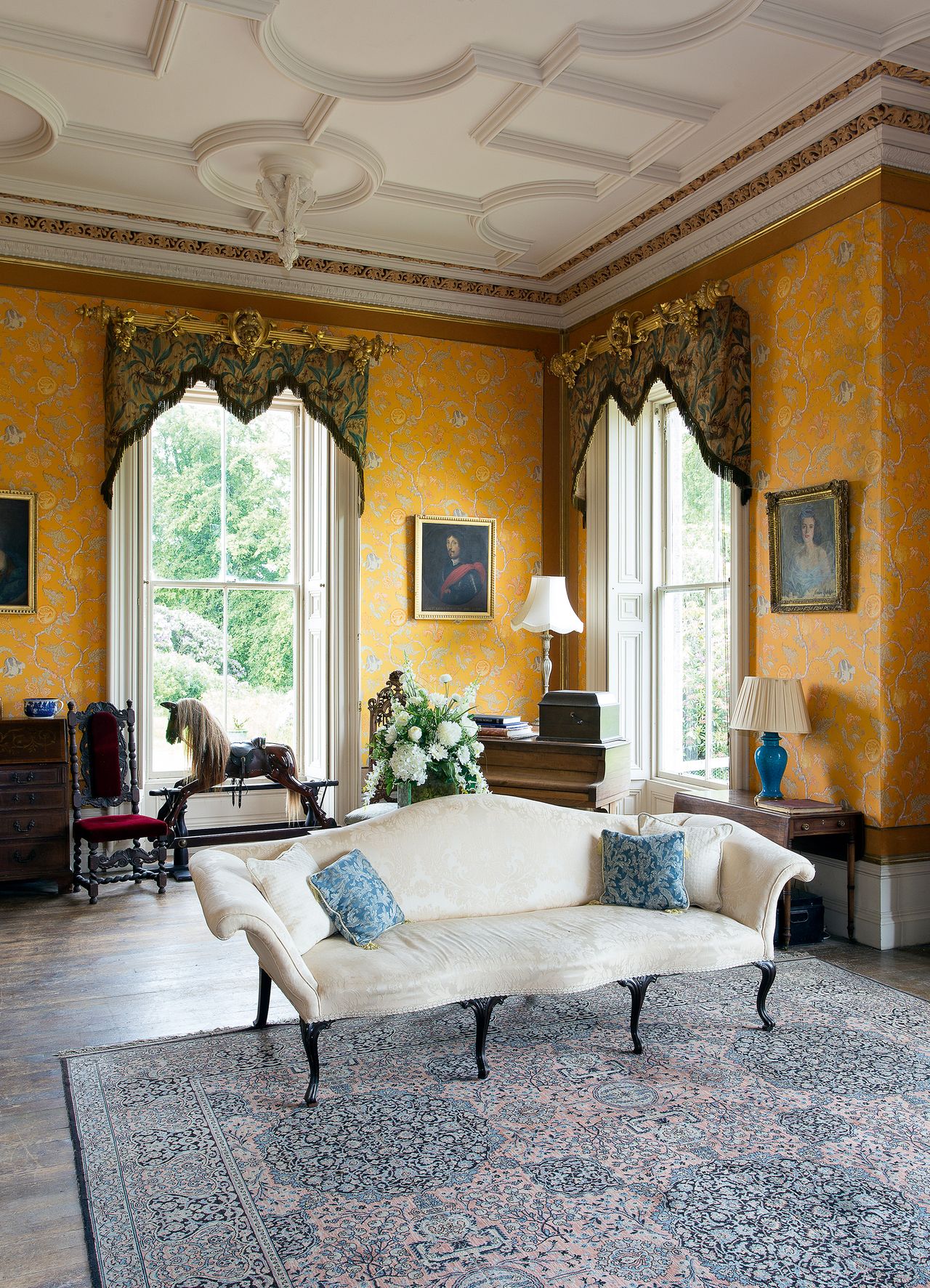 Real homes: baronial-style castle is transformed into a fantasy family ...