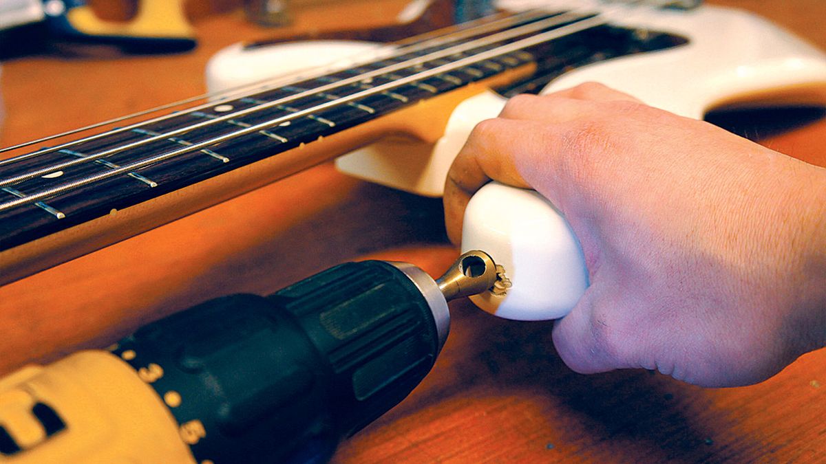 Guitar setup: how to fix a broken strap pin | MusicRadar