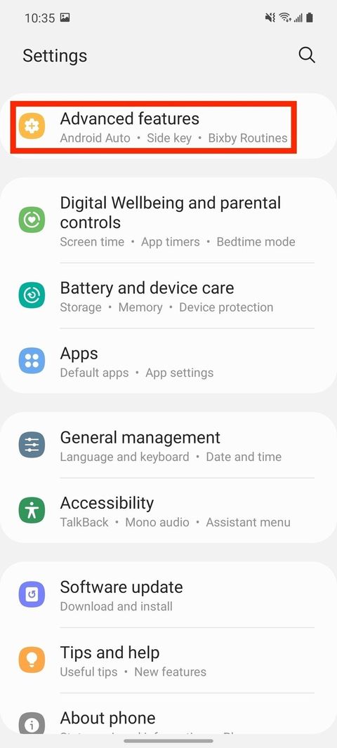 How to activate & change navigation gestures on Samsung Galaxy phone ...