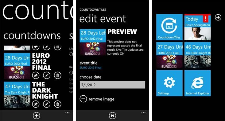 Windows Phone App Review: Countdown Tiles | Windows Central