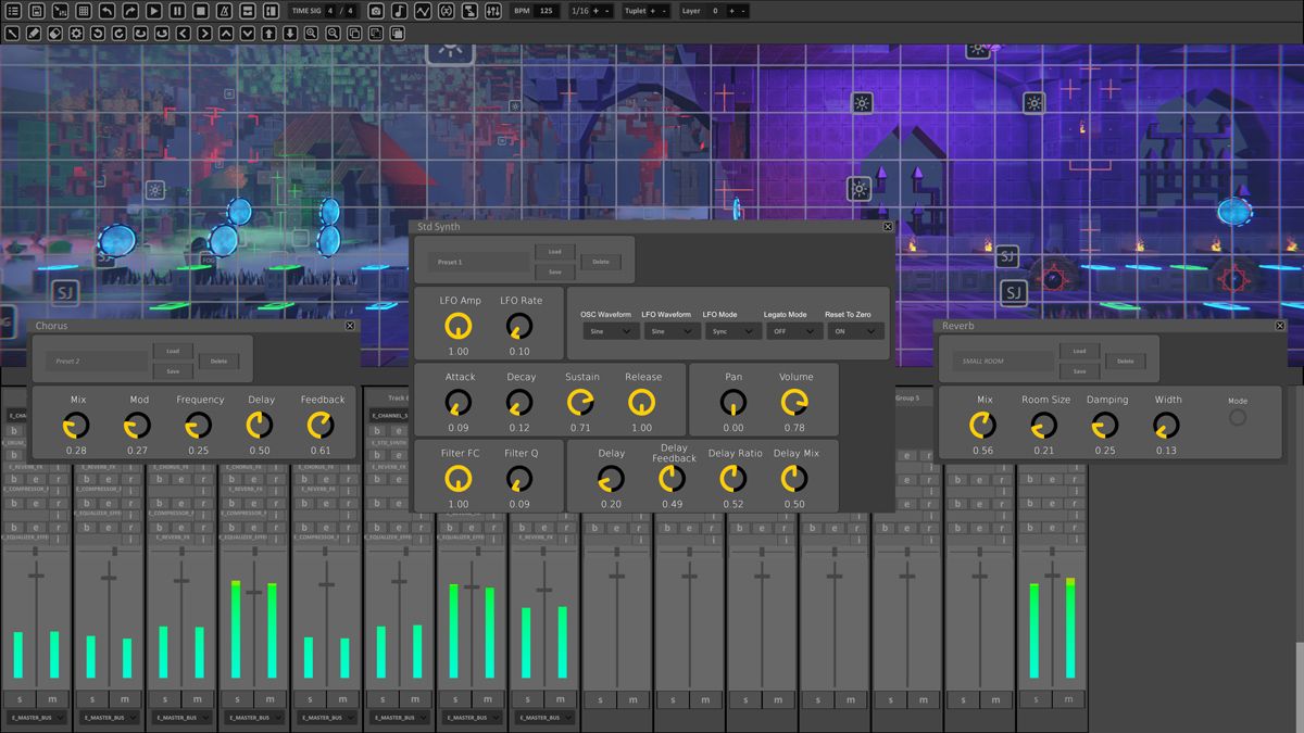 Synths and gaming collide in Squarewave Maker: “the level is your ...