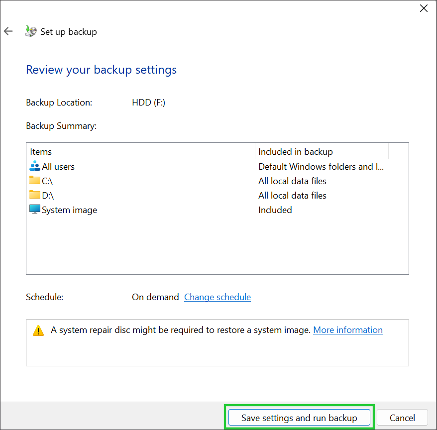 How To Back Up Your Data in Windows | Tom's Hardware