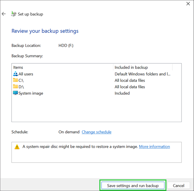How To Back Up Your Data in Windows | Tom's Hardware