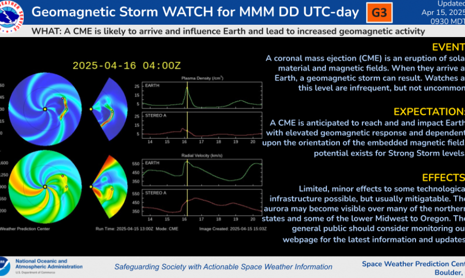 Aurora alert! Powerful geomagnetic storm could spark northern lights as ...