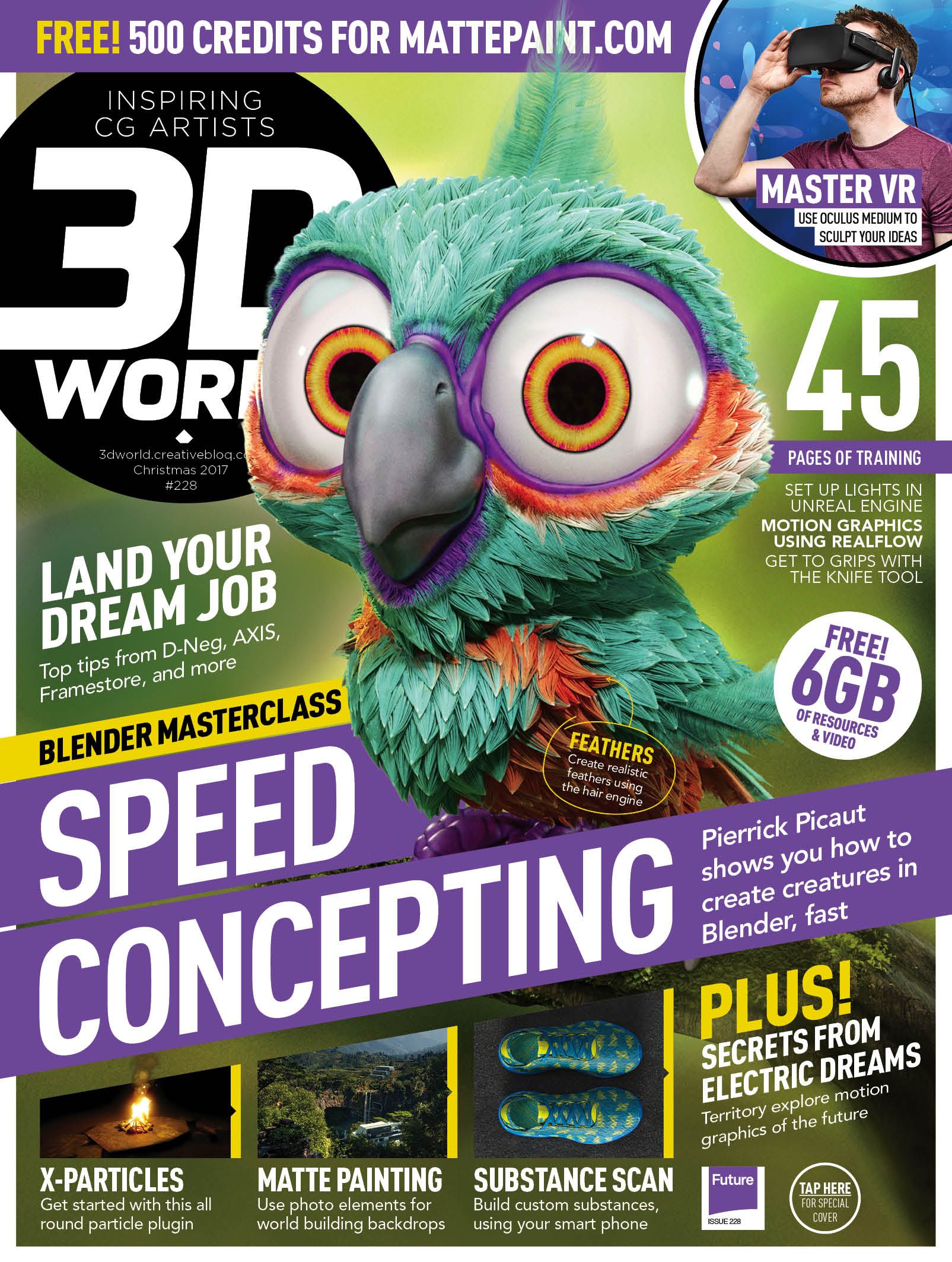 Get your dream job in the new issue of 3D World | Creative Bloq