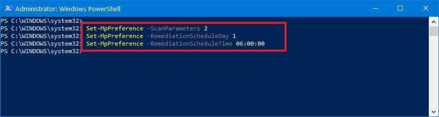 How to manage Microsoft Defender Antivirus with PowerShell on Windows ...
