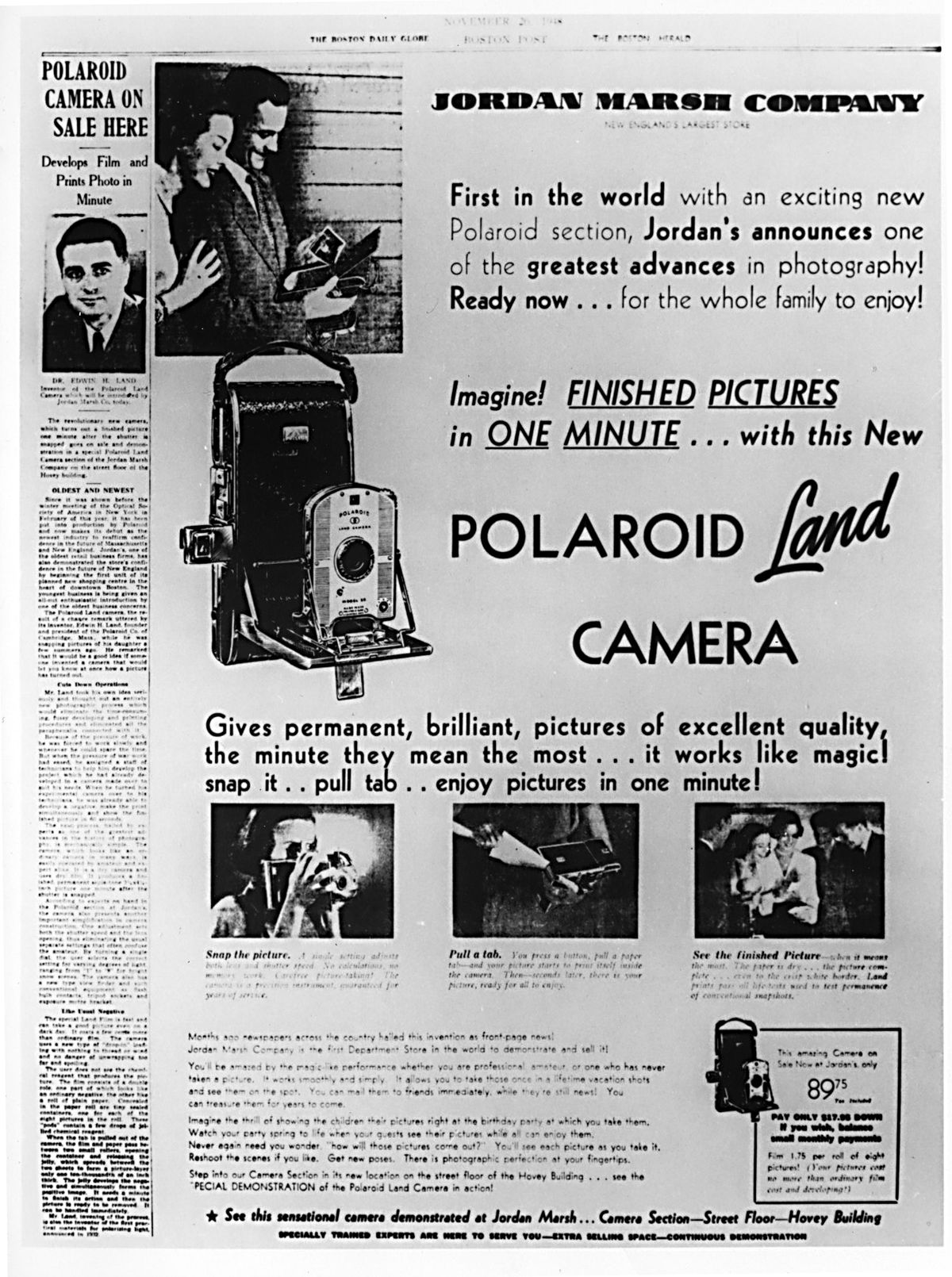 The name behind Polaroid: Edwin Land | Digital Camera World