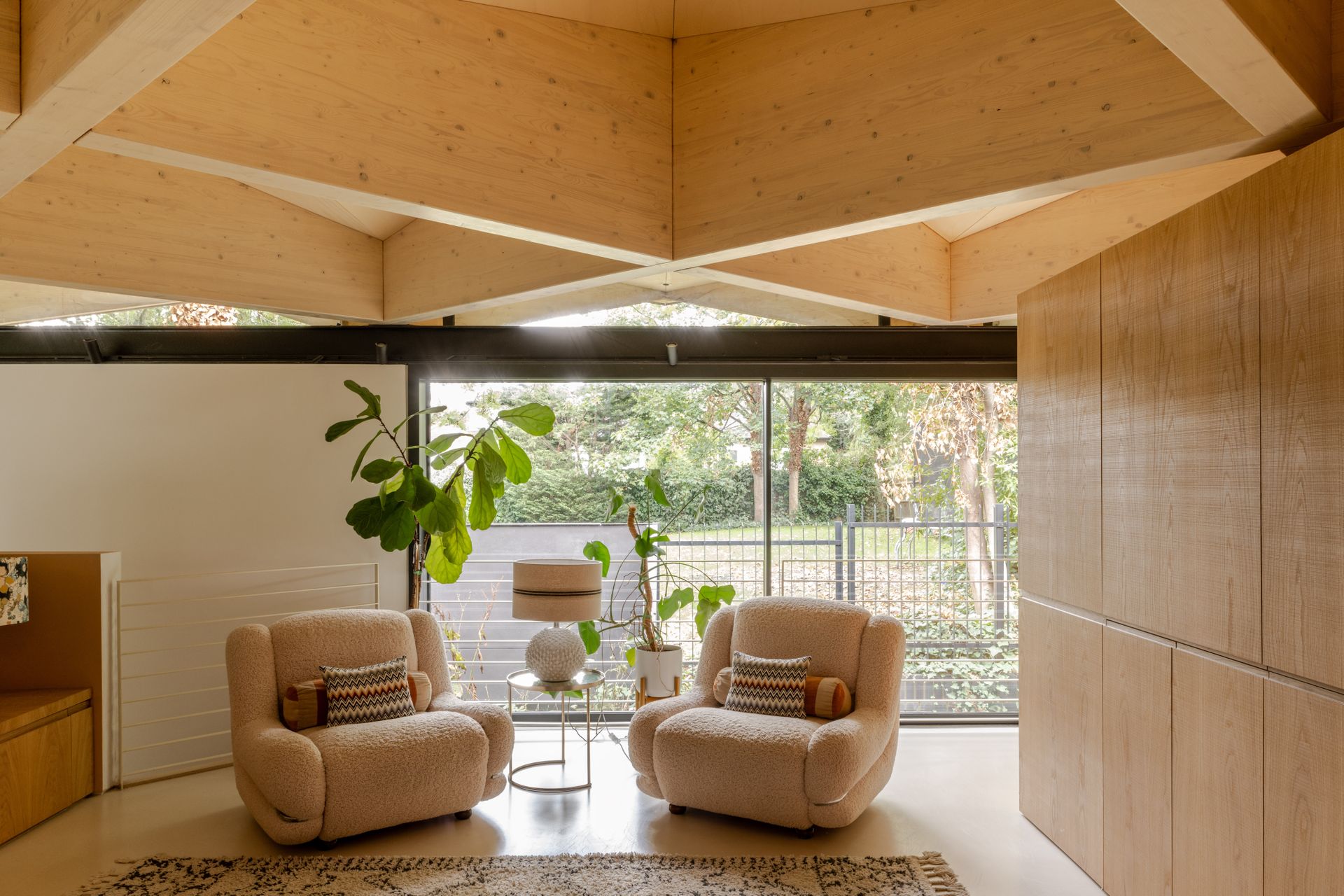 Arbour House is a London home with a striking timber roof | Wallpaper*