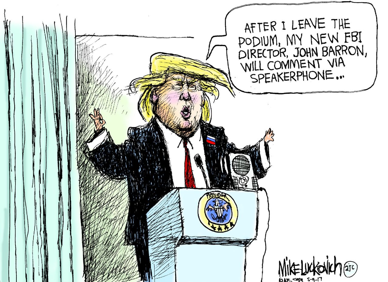 7 brutally hilarious cartoons on the James Comey firing | The Week