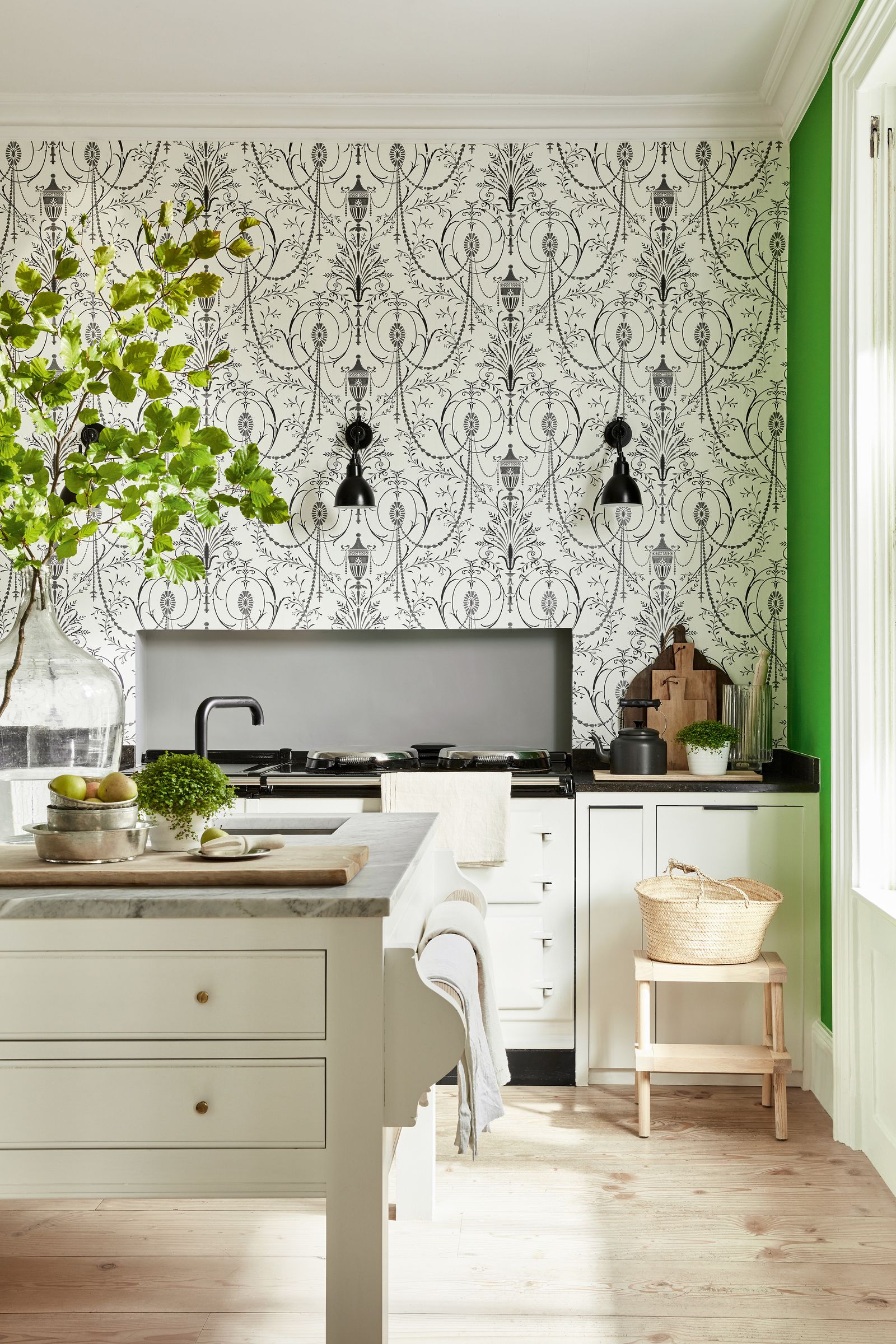 22 kitchen wallpaper ideas – modern designs to update your cooking ...