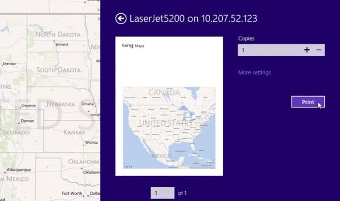 Print from a Windows 8 app | Windows 8 tips | Laptop Mag