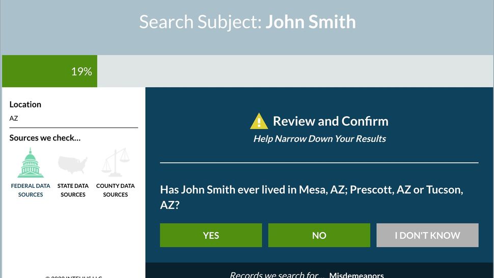 Intelius background check service review | TechRadar