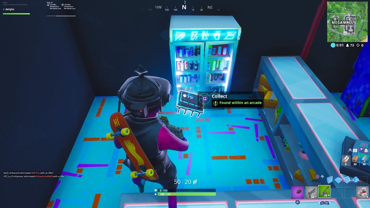 How to get Fortnite Fortbyte 79, found within an arcade | GamesRadar+