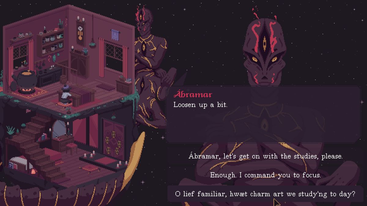 Befriend a behemoth and build a custom tarot deck to escape exile in ...