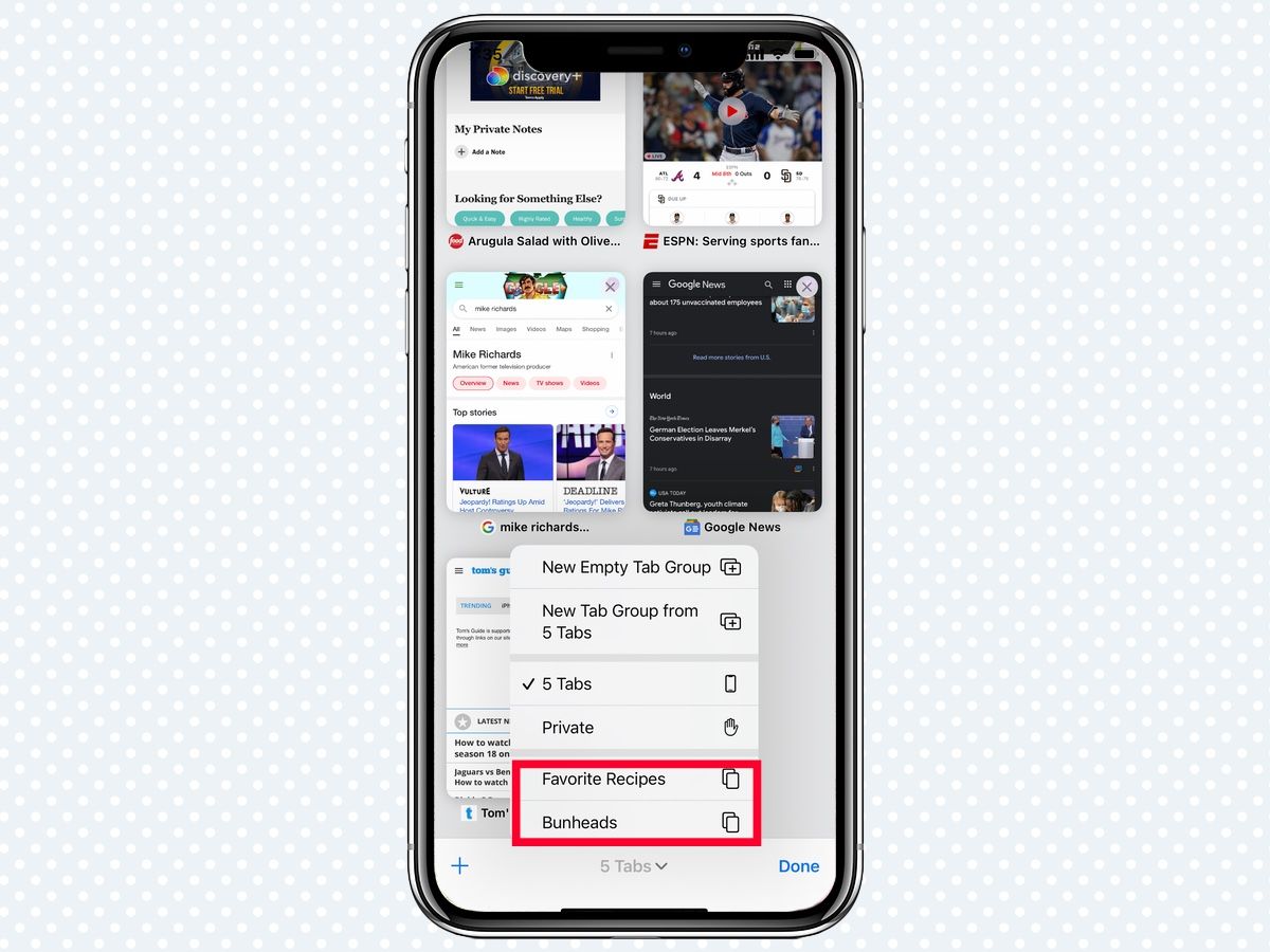 How to use Tab Groups in iOS 15 Safari | Tom's Guide
