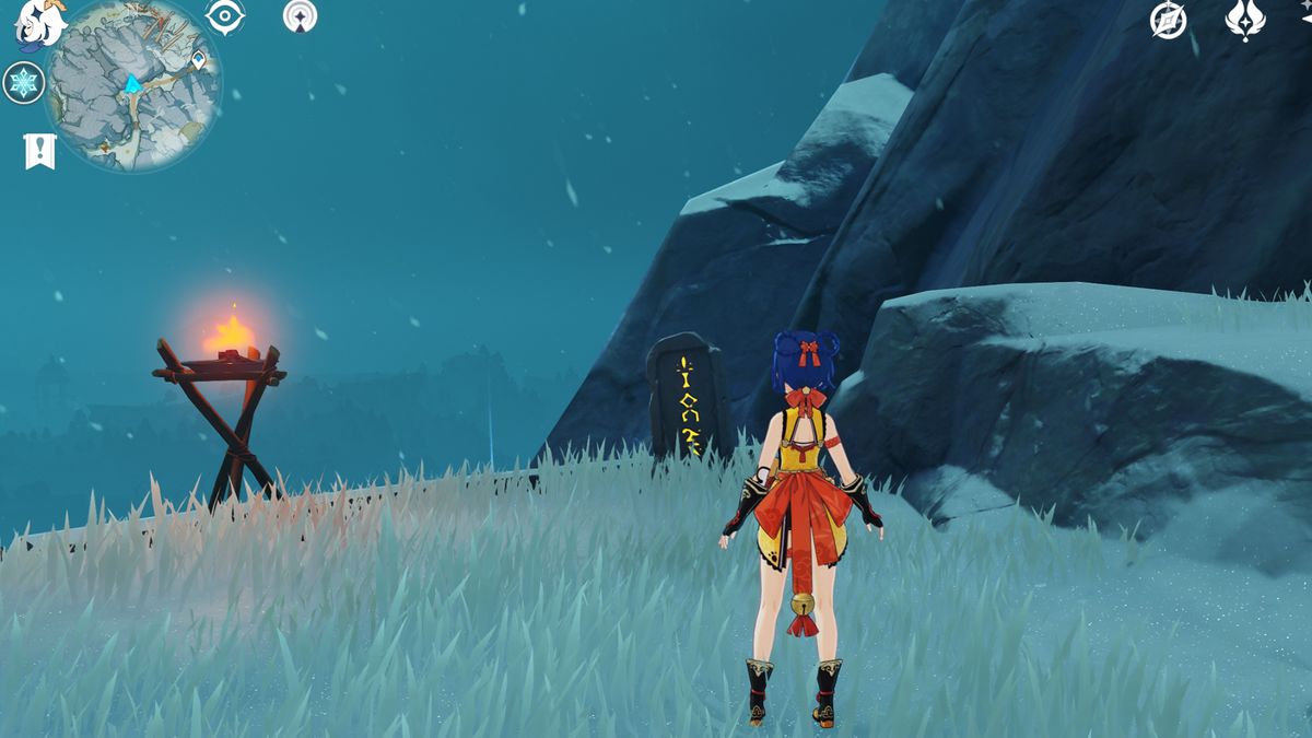 How to find Genshin Impact Dragonspine Stone Tablets | GamesRadar+