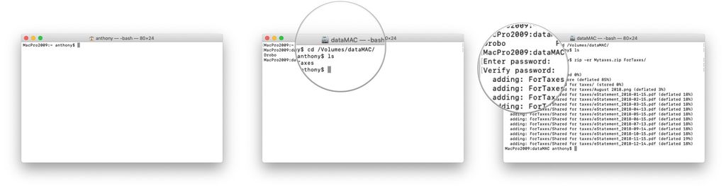 How To Create And Password Protect A Zip File On Macos Imore