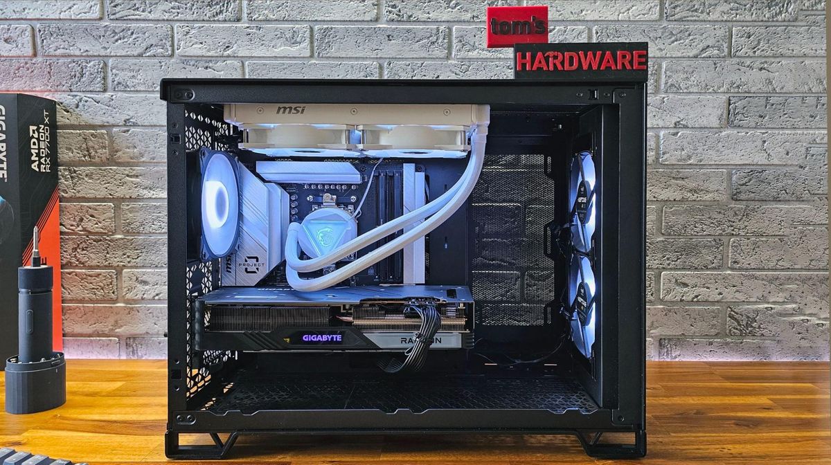Hands-on with Corsair's 2500D Airflow case: Roomy at the back, for rear ...