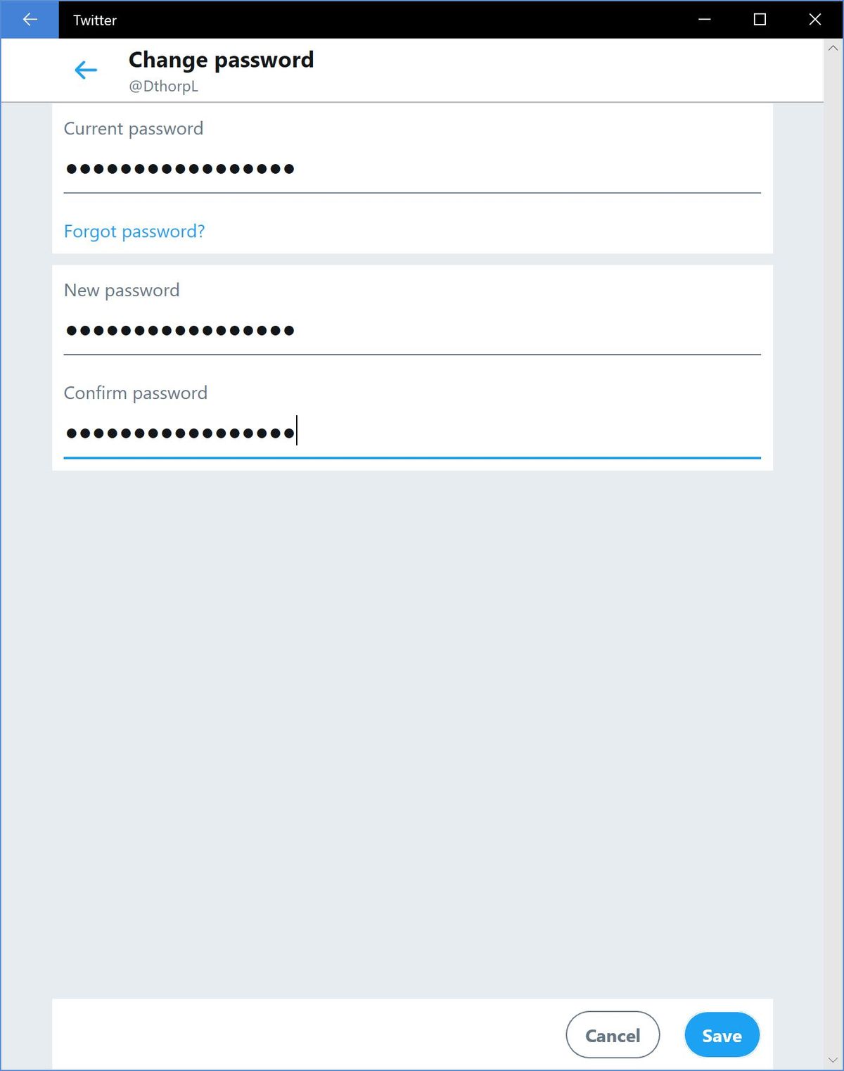 How to change your Twitter password | Windows Central
