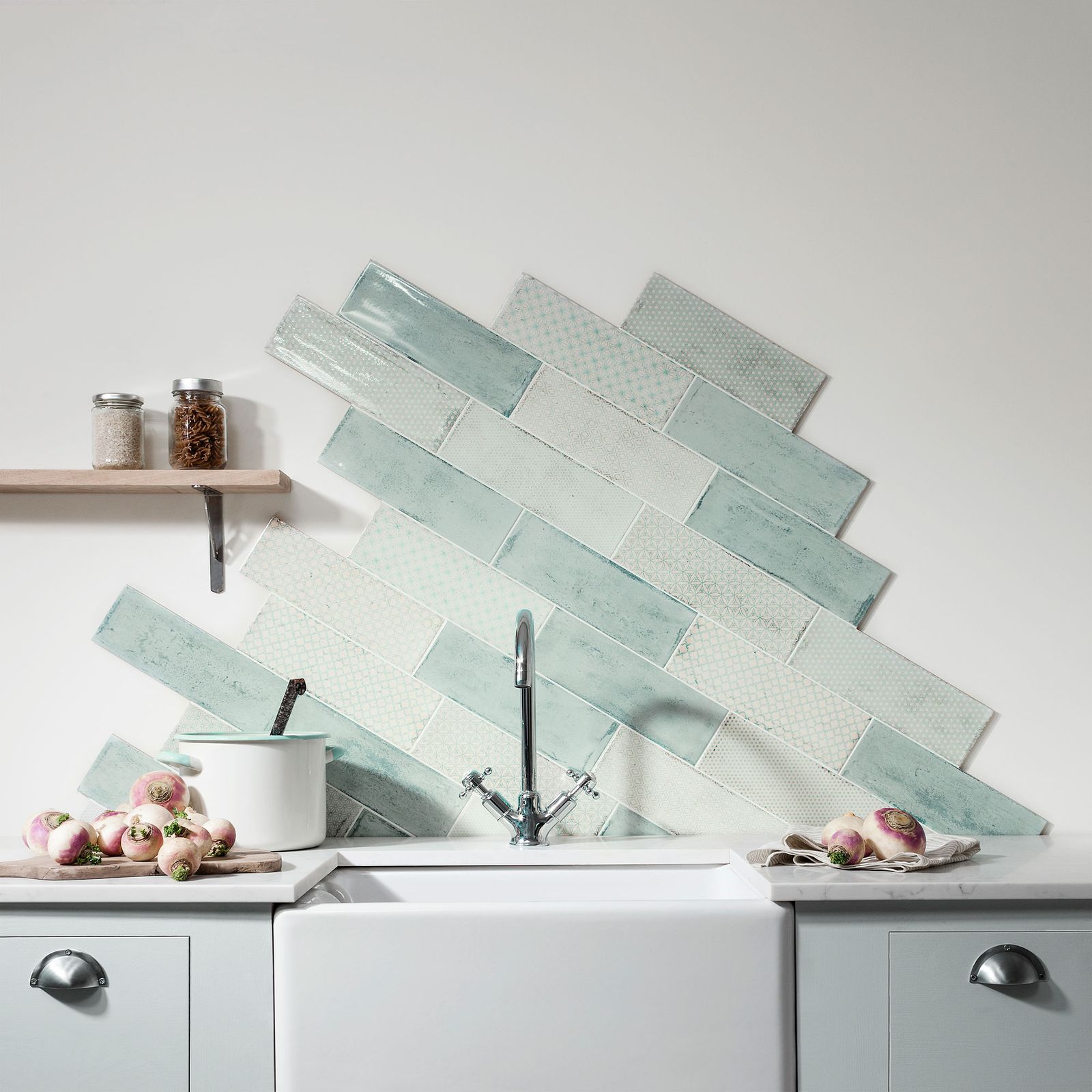 Tile layout patterns to creatively transform walls and floors | Ideal Home