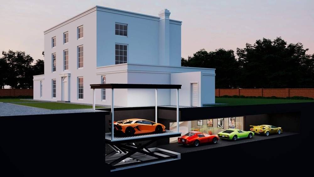 Garage Deluxe creates high-tech undergrounds spaces for car collectors | T3