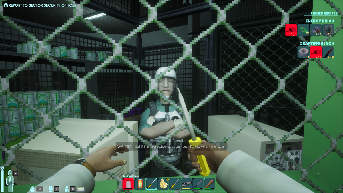 Abiotic Factor, a 6-player survival game where you're scientists in a ...