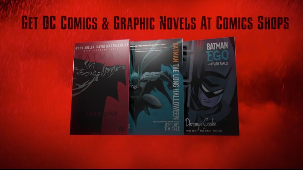The Batman trailer adds graphics promoting DC comic books | GamesRadar+
