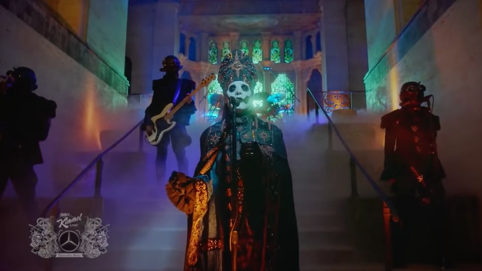 Watch Ghost play Call Me Little Sunshine on Jimmy Kimmel | Louder