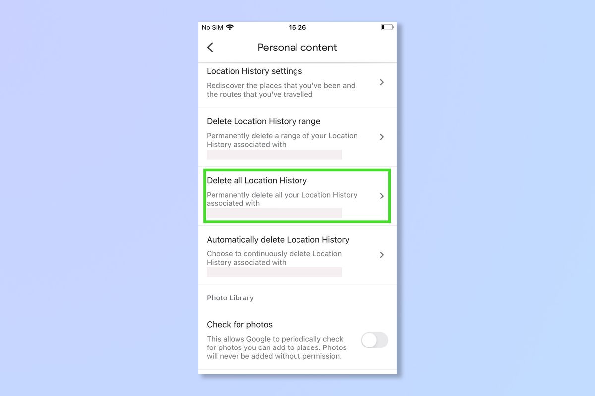 How to delete Google Maps location history | Tom's Guide