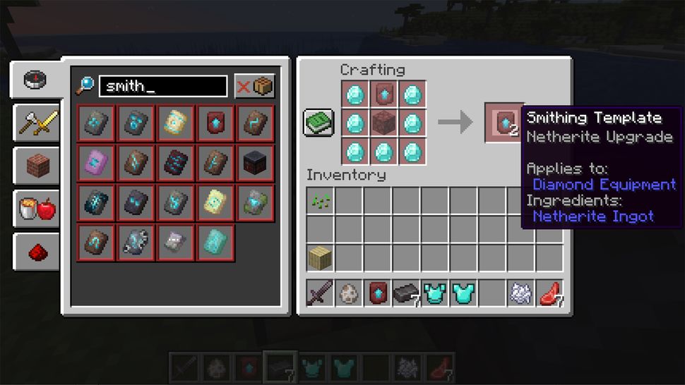 How to craft the Minecraft Netherite armor set | GamesRadar+