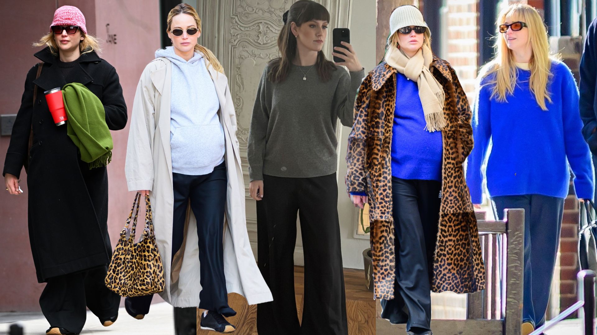 Jennifer Lawrence legalább hatszor megformálta La Ligne Colby nadrágját ...