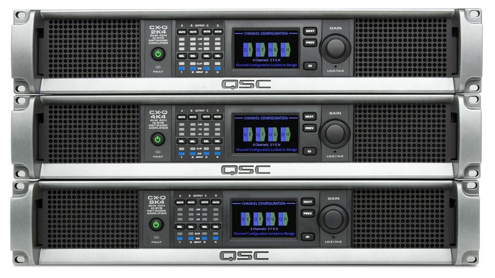 QSC Intros CX-Q Series Amplifiers for Q-SYS Ecosystem | AVNetwork