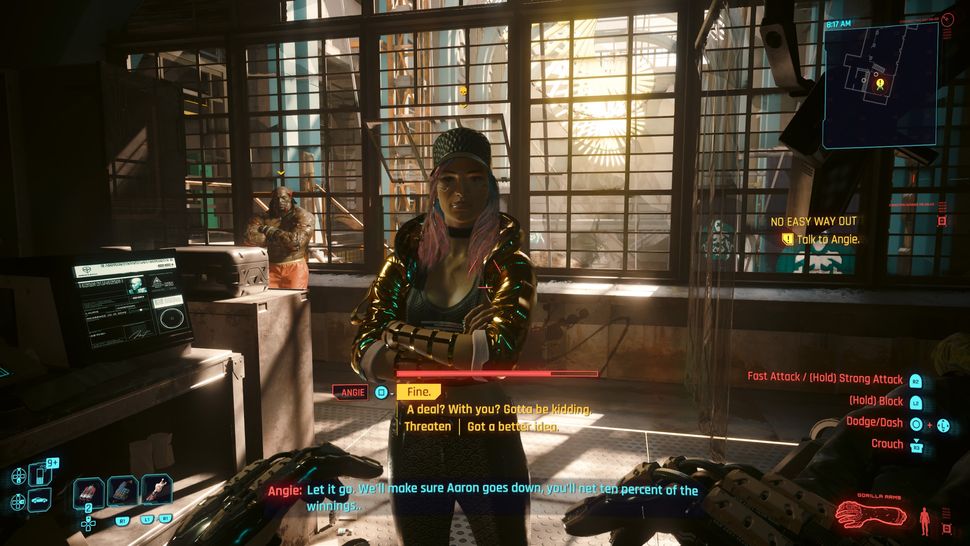 Cyberpunk 2077 No Easy Way Out: Should you side with Aaron or Angie ...