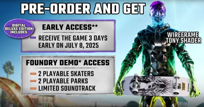 Here's what comes with every Tony Hawk's Pro Skater 3 + 4 edition ...
